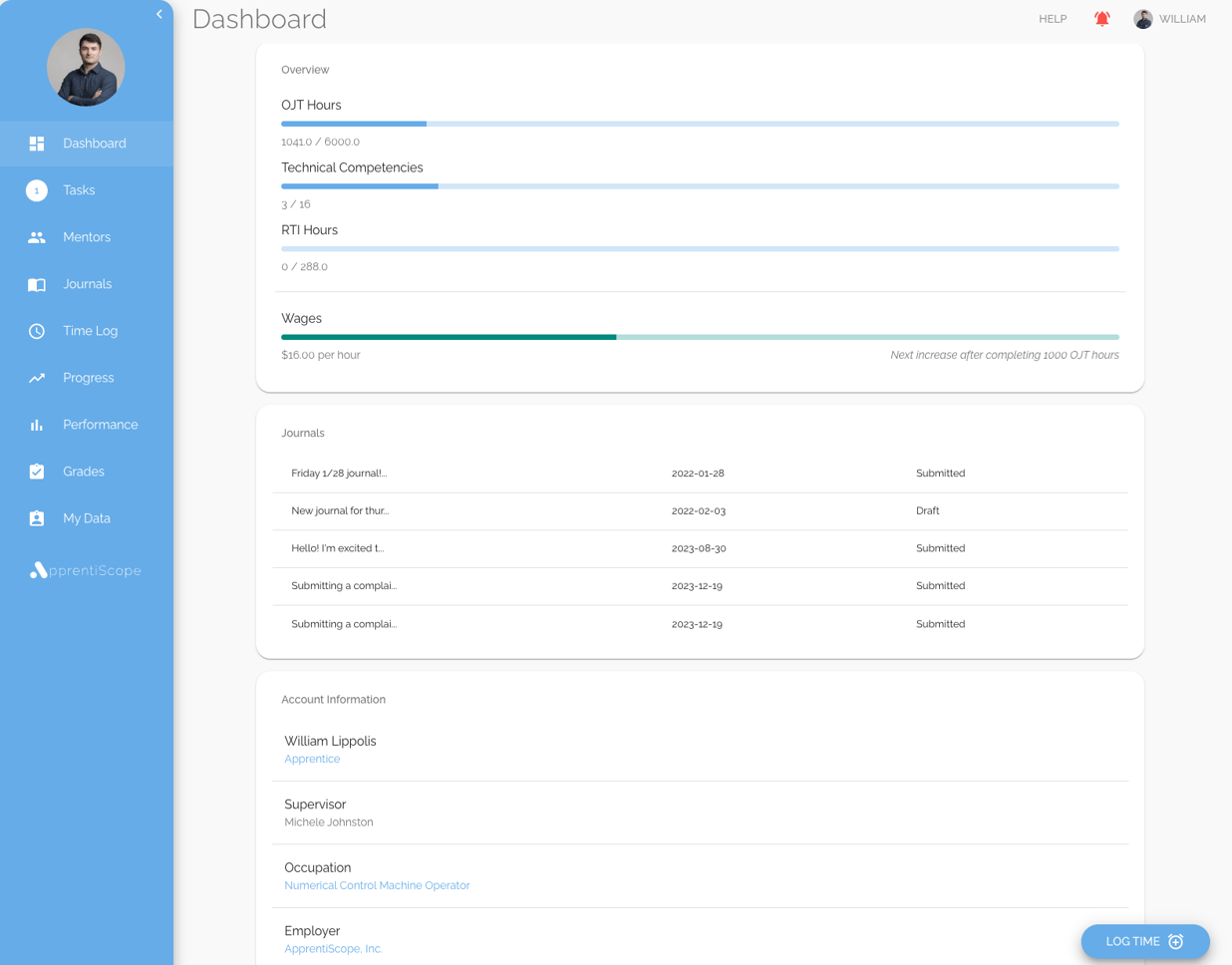 Apprentice User Guide