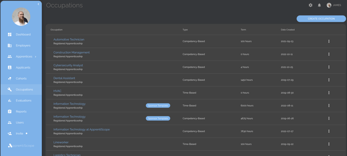How to Create an Occupation
