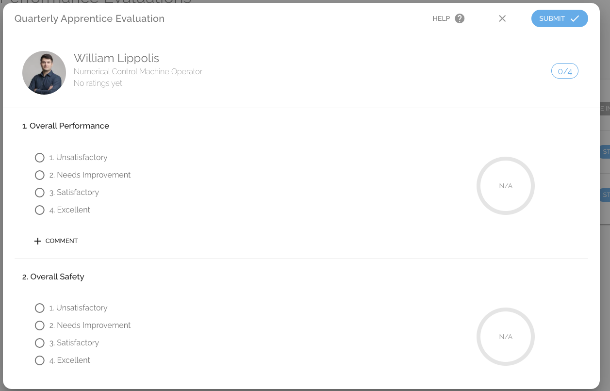 How to Complete an Evaluation as an Apprentice