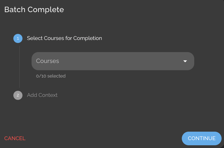 How to Batch Complete Related Technical Instruction (RTI) for Participants